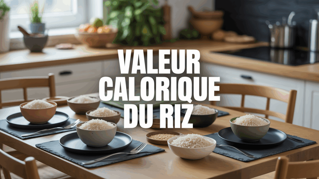 Calories dans le riz : les repères essentiels pour bien choi