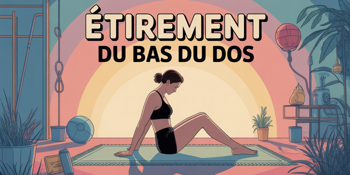 Étirement du bas du dos : routines efficaces et sécurisées p